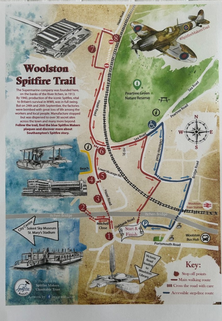 The Woolston Spitfire Trail – The Spitfire Makers Charitable Trust